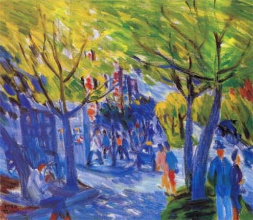 農安街口的秋景1992-客家雲 Hakka Cloud